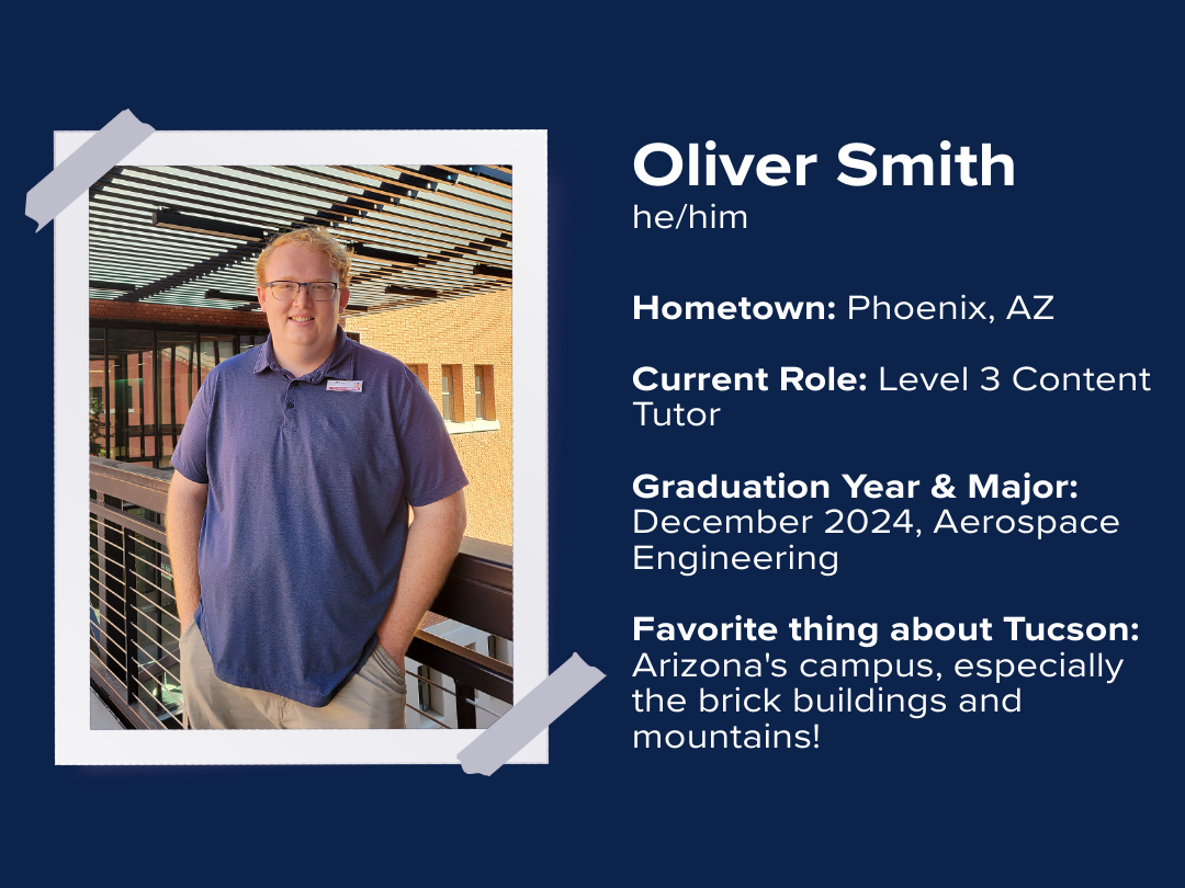 THINK TANK Student Employee Spotlight Series: Oliver Smith | Think Tank
